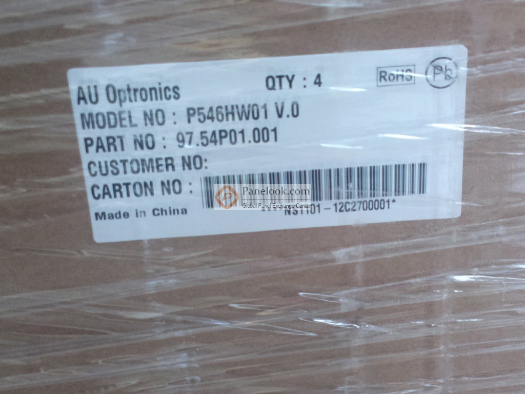 AUO P546HW01 V0 Overview - Panelook.com