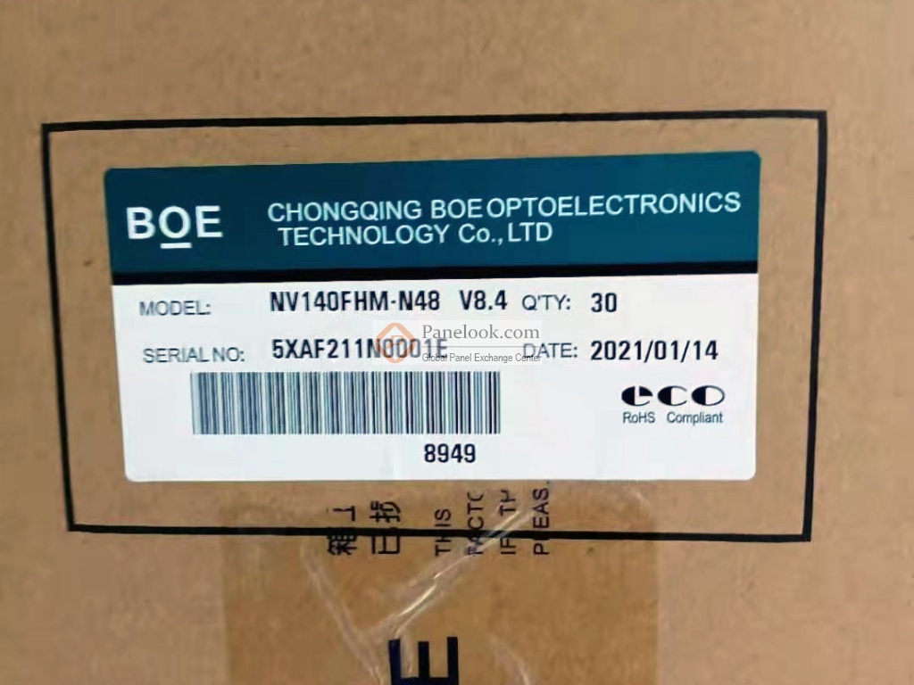 BOE NV140FHM-N48 V8.4 Overview - Panelook.com